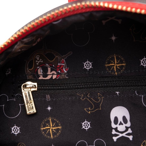 Loungefly | Bags | Loungefly Disney Pirate Mickey Mouse Cosplay Mini ...